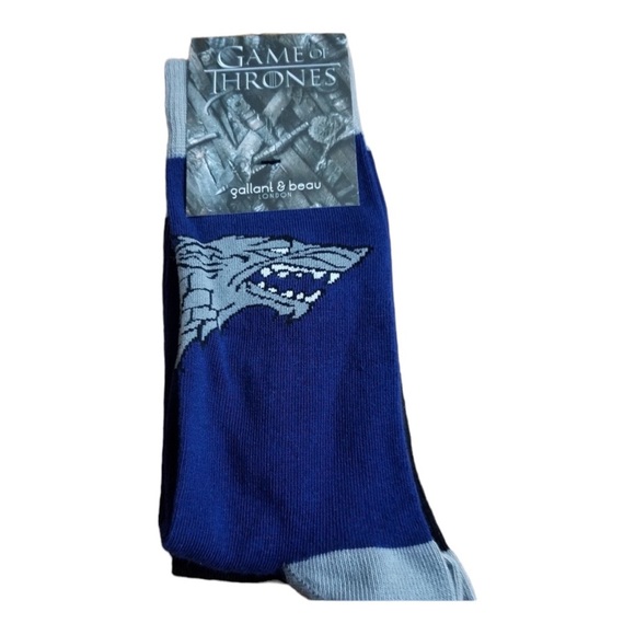 Accessories | Hbo Game Of Thrones Unisex Socks Stark | Poshmark